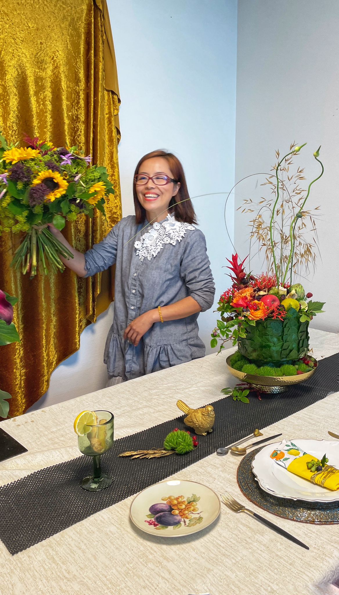 Dutch Flower Stylist for exam DFA system - Blomatelier Gouda ...